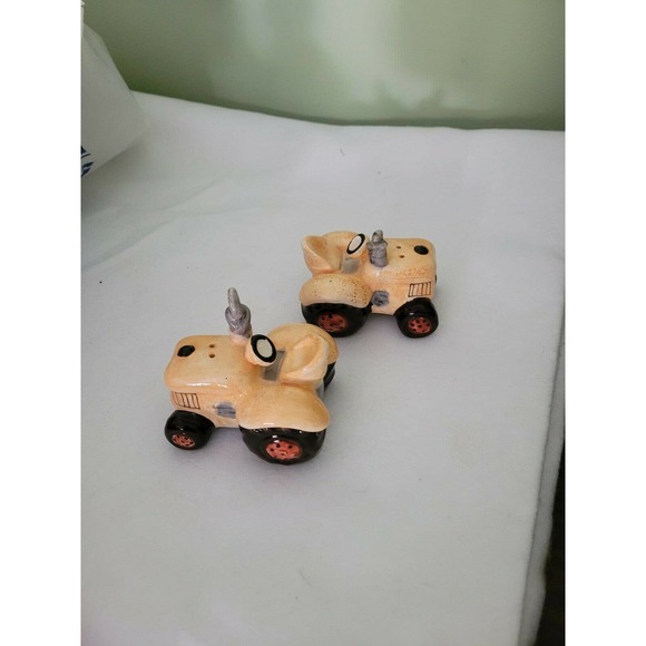Unbranded | Dining | Ceramic Tractor Salt And Pepper Shakers | Poshmark